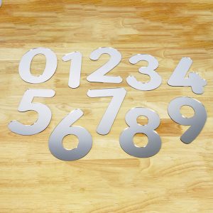 Mirror Numbers (small) | Sensory Room Mirrors | Play Resources