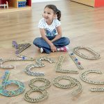 Weaving Numbers | Outdoor Sensory Resources | Weaving
