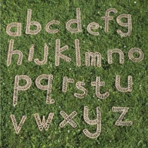Weaving Letters | Outdoor Sensory Resources | Weaving