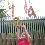Weaving Numbers | Outdoor Sensory Resources | Weaving